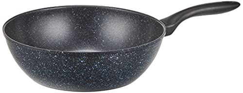 ブラック/炒め鍋28cm/RB-1290・Size:炒め鍋28cm・パッケージ個数:1・商品サイズ:約 幅47×奥行28.8×高さ10.8cm、重量:約580g・鍋の高さ:8.5cm・本体:アルミニウム合金、内面:ふっ素樹脂加工、外面:焼付...