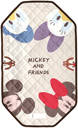 ミッキー/Small/BCV1・Color:ミッキーSize:Small・パッケージ個数:1・サイズ:約60×100cm/材質:ポリエステル/原産国:中国・コット(簡易ベッド)カバーSサイズ、名前が記入できる「お名前タグ」付き・裏面:通気性...