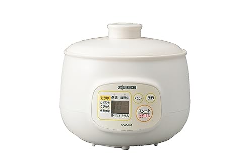 カンタン調理のおかゆメーカーホワイト/茶わん5杯分/EG-DA02-WB・Style:カンタン調理のおかゆメーカー・パッケージ個数:1・ふきこぼれや焦げつきの心配なくじっくり炊き上げる「湯煎炊き」・炊き上がり予約12時間 「デジタルタイマー...