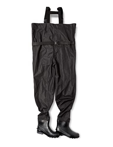 チェストハイストッキングブラック/L/08601323・タイプ:チェストハイ型 / 足タイプ:先丸・カラー:ブラック / サイズ:L / 対応足サイズ(cm):25.5~26.0・対応身長(cm):168~175・ウエスト(cm):74~8...