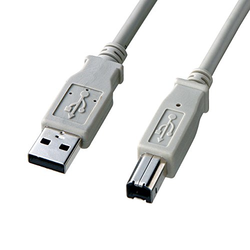 ライトグレー/3m/KU20-EC3K・Size:3m・パッケージ個数:1・【ケーブル長】:約3m・【コネクタ】:USBコネクタシリーズAオス-USBコネクタシリーズBオス・【色】:ライトグレー・【コネクタサイズ】:Aオス(約W15.3×D...