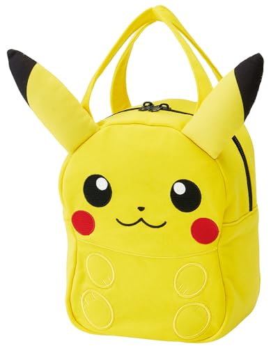 カートゥーンピカチュウ/幅15×奥行12×高さ19cm/KNBD1-A・Color:ピカチュウ・パッケージ個数:1・サイズ:幅15×奥行12×高さ19cm・素材・材質:ポリエステル、綿/原産国：中国・小物の持ち運びポーチとして、ランチバッグ...