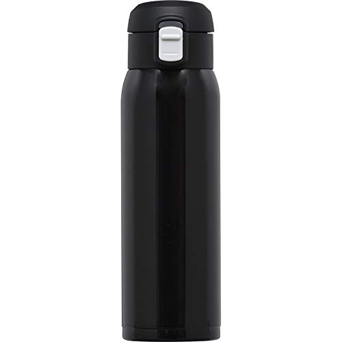 ワンタッチ栓ブラック/500 ml/RH-1519・Size:500 mlStyle:ワンタッチ栓Color:ブラック・パッケージ個数:1・サイズ:約7.3×6.8×22.7cm・本体:ステンレス鋼・キャップ・飲み口:ポリプロピレン・パッキ...