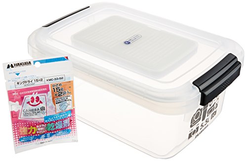 通常タイプクリア/5.5L/KMC-36・Color:クリアSize:5.5LStyle:通常タイプPatternName:単品・パッケージ個数:1・容量 : 5.5L・乾燥剤 : キングドライ15g×2入り・外寸法 : W330×H135...