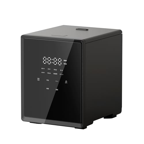 5.5合ブラック/5.5合/YJS-CM102(B)・Color:ブラックStyle:5.5合・パッケージ個数:1・【炊き立てご飯をいつでも、おいしく】一人暮らしからファミリーまでおすすめな最大5.5合炊きの炊飯器。白米は1合から炊飯可能な...