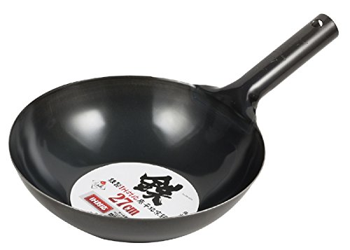 ブラック/27/HB-4224・Size:27・パッケージ個数:1・サイズ:(約)幅43×奥行27×高さ13.5cm・表面加工:シリコーン樹脂塗装・材料の種類:本体・取っ手/鉄・寸法:27cm・シリコーン樹脂塗装について:流通段階での錆を防...