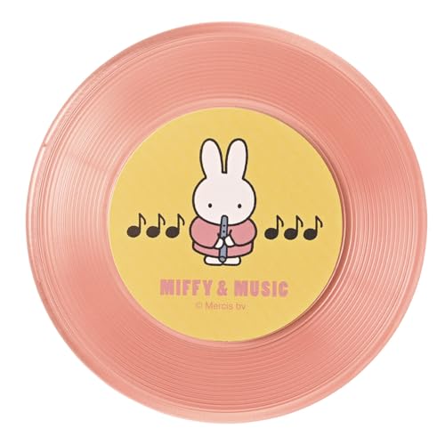 演奏/長さ7.7 x 幅7.7 cm/MF929C・パッケージ個数:1・Illustrations Dick Bruna @ copyright Mercis bv 1953-2025・【デザイン】レコード風デザイン・【特徴1】ミラーが収納...