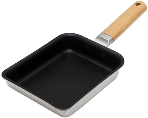 玉子焼き器ステンレス/13×18cm/-・Style:玉子焼き器Size:13×18cm・パッケージ個数:1・サイズ(約):13×18cm×高さ4cm・本体重量(約):540g・素材・材質:本体/ステンレス+アルミ2層、底厚/2.5mm、内...