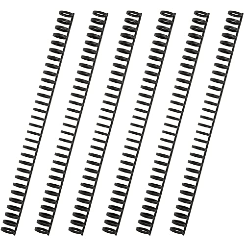 リング(6本入)ブラック/リング径14mm/LR-14-K・Color:ブラックSize:リング径14mmStyle:リング(6本入)・パッケージ個数:1・ルーズリーフが綴じられるリング。高品質な日本製。・【対応リーフ】A4/30穴（プラス...