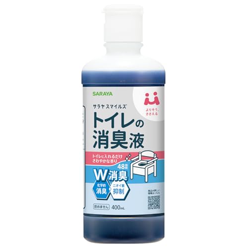 レッド/-/-・パッケージ個数:1・サラヤ スマイルズ トイレの消臭液 400mL商品紹介 クリーナー剤 原材料・成分 商品に記載