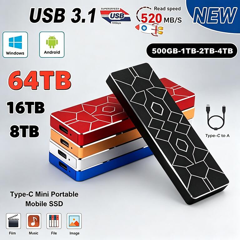 商品詳細商品内容ポータブル SSD商品特徴ポータブル SSD仕様品質保証出品する商品は全て新品未使用です。初期不良の場合は到着後1週間以内にご連絡ください。初期不良の場合は写真やビデオをご提供下さい、確認後無料で新品交換もしくは御返金致しま...