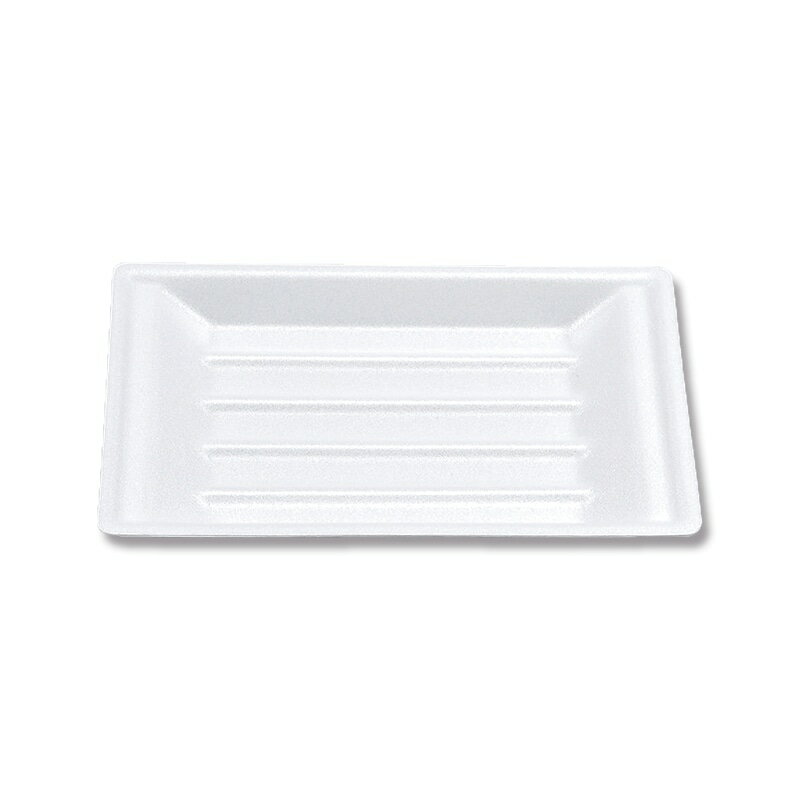 外寸（mm） 214×129×19 入数 100枚 材質 PSP 耐熱温度 80℃　※電子レンジにはご使用になれません 1枚あたり価格 6．46円 ■定番の長角ワンウェイポリスチレン容器。 ■軽量安価で普段使いからイベントまで幅広く活躍します。