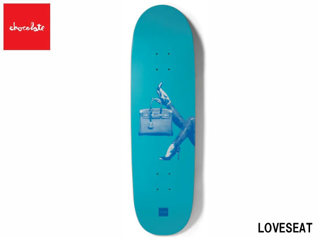 LOVESEATシェイプになります。1994年、GIRL（ガール）の姉妹ブランドとして誕生したデッキブランド、CHOCOLATE。リリースされた映像作品は全て名作と言われ、現在も語り継がれる。スケートボーダー達の手によって運営される数少ない...