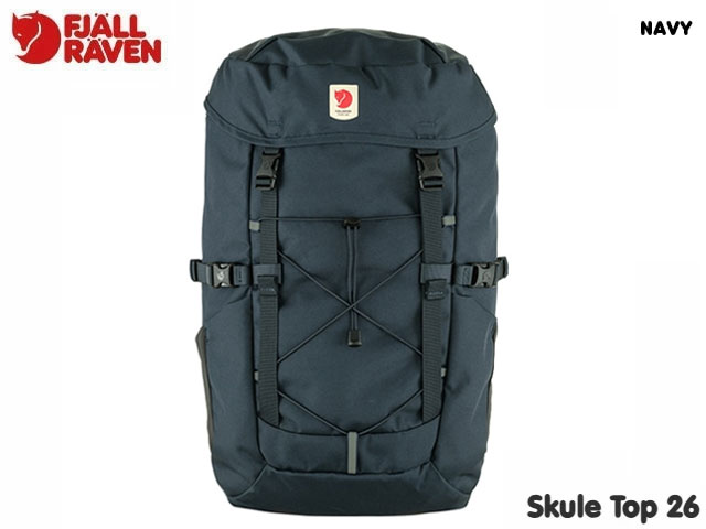 ★FJALLRAVEN商品一覧はコチラ★Skule Top 26は、耐久性が高く機能的なデイパックで、通勤通学からハイキングまで幅広く活躍します。●日常からアウトドアユースまで使えるようにデザインされたトップローディングデイパック●600D...