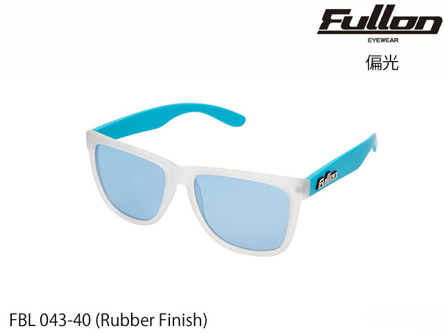 ★FULLON商品一覧はコチラ★Frame : Matte Clear・Matte TurquoiseLens : Light Blue 偏光フローンの中で最も人気なFBL 043シリーズ。ウェリントン型をアレンジしたフェイスにフレームカラ...