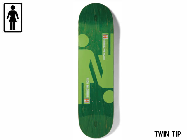 TWIN TIPシェイプになります。1996年に発売されたGIRLのVIDEO”MOUSE"の名場面をグラフィックに落とし込んだマニア必見のデッキが発売。30年経った今でも色褪せない名作です。1993年に RICK HOWARD (リック・...