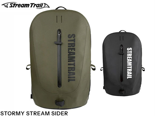★Stream Trail商品一覧はコチラ★100％防水ファスナーを使用した完全防水モデル。メインコンパートメント、サブコンパートメント共に完全防水仕様。アクティビティーでの不意の水没・激しい雨や海水被りなどにも対応。左右に付けかえ可能なワ...