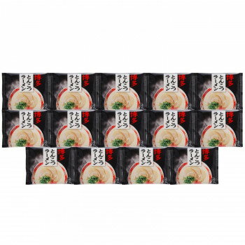 博多とんこつラーメンの麺とスープのセットです。※着時間指定不可の商品です。内容量半生麺90g×14、豚骨スープ30g×14サイズ個装サイズ：20.5×33.5×10.5cm重量個装重量：2190g仕様賞味期間：製造日より90日生産国日本アレ...
