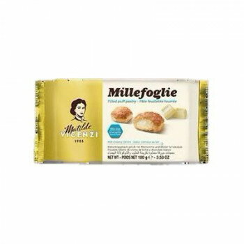 192層からなるパイ生地でミルククリームを包みました。内容量100gサイズ115×210×40mm個装サイズ：12.5×32×40.5cm重量112g個装重量：14500g仕様賞味期間：製造日より360日セット内容10個セット生産国イタリア...