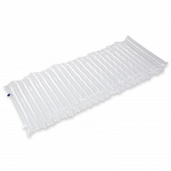 防災グッズとしてはもちろん、キャンプ等のレジャーにも使えるエアーマットです。マットの端を丸めて枕にも！程よい弾力で寝心地抜群！空気入れ用ポンプ付きで、使わない時は空気を抜いてコンパクトに収納できます。サイズ約70×277cm(空気入れ前)、...