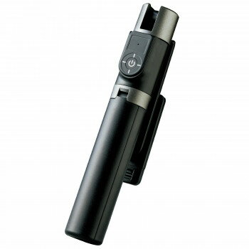 スマートフォンを固定できる三脚で、自撮り棒としても使用できます。折り畳めば収納しやすいコンパクトサイズになるので、持ち歩きにも。Bluetooth接続で、離れた場所からもリモコン使用でシャッターが押せます。サイズ本体:約19.7×3.2×4...