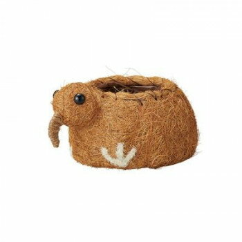 可愛いアニマルポットです。※水を直接かけると変色・色落ちするため、ご注意ください。サイズ150×210×H110mm、内寸:φ90×H95mm(平均)個装サイズ：21.0×15.0×11.0cm重量0.15kg個装重量：200g素材・材質天...