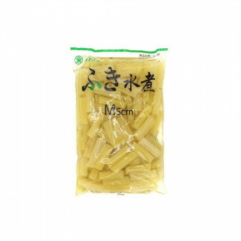 やわらかく食べやすいふきです。おひたしや煮物・炒め物など様々な料理に幅広くご利用いただけます。内容量1kgサイズMサイズ、直径約1.3-1.6cm、長さ約5cm(1切あたり)個装サイズ：40×33×19cm重量約7-10g個装重量：1800...
