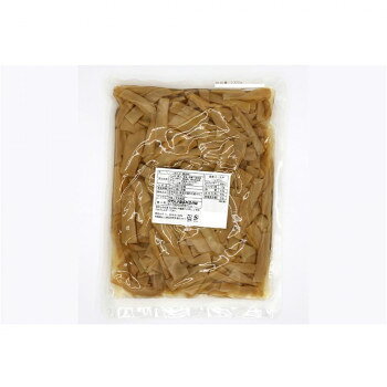 しゃっきりとした食感の味付けめんま(醤油味)です。そのまま召し上がっていただけます。中華料理・ラーメン・煮物・炒め物など様々な料理に幅広くご利用いただけます。内容量1kgサイズ長さ約6-8cm(1切あたり)個装サイズ：42×29×16cm重...