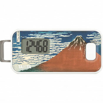 葛飾北斎「冨嶽三十六景」の中でも人気が高い「凱風快晴」柄。身に付けるだけの3Dセンサー搭載。設定不要のシンプル設計ですので、電池を入れるだけで使用できます。どこに身につけても動きを見逃さない3Dセンサーを搭載していますので、歩数をしっかりと...
