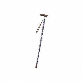 握りやすい首細グリップの伸縮ステッキです。サイズ65.5?85.5cm個装サイズ：70×16×0.3cm重量260g個装重量：322g素材・材質アルミニウム合金仕様杖伸縮:11ポジション上部太さ:1.9cm下部太さ:1.6cm付属品ストラッ...