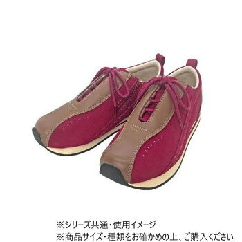 つまずきにくいため、安心で快適なシューズです。このシューズは反り上がったつま先が、つまずきを防止し蹴り出しやスムーズな体重移動をサポートして、快適に歩くことができます。スペアインソールが付いており、中敷きの洗い替えや、サイズ調整にご使用いた...