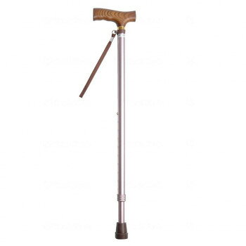 長さ調節が可能です。サイズサイズ:92～69cm・約2.5cmピッチ、グリップ幅:13cm、パイプ径:手元 21ミリ、杖先 19ミリ個装サイズ：72.0×15.0×3.0cm重量330g個装重量：340g素材・材質握り:木製、支柱:アルミ生...