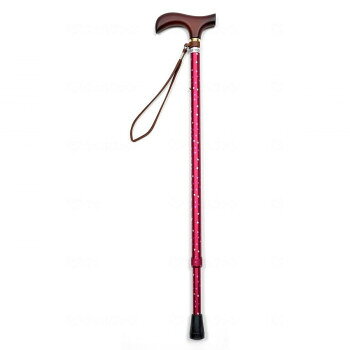 伸縮型スリムタイプのステッキです。サイズ握り幅12.3cm、杖先2.9cm、長さ64～90cm(ピッチ約2.0cm)個装サイズ：65.9×14.3×3.8cm重量280g個装重量：280g素材・材質握り:木製支柱:アルミ仕様パイプ径:手元1...