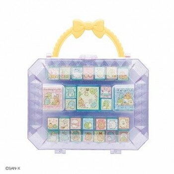 手帳もスケジュール帳もかわいくアレンジできちゃう!スタンプセット(L)ができました。色々な種類のすみっコぐらしのスタンプがたっぷり26個入り。サイズ約165×160×45mm個装サイズ：18×18×7cm重量個装重量：500g仕様プラスチッ...