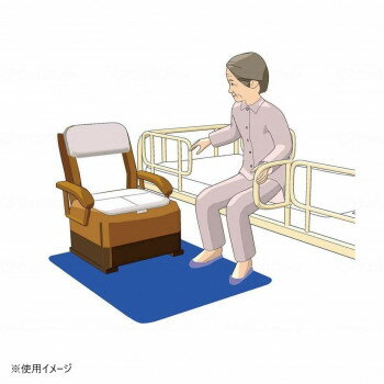 ポータブルトイレ周りの消臭。ベッド、洋式トイレの立ち上がりすべり止めマット。ゼオライトの消臭効果は活性炭の16倍。セシオンで抗菌、遠赤外線効果。汚れても簡単に洗えて素早く乾燥します。サイズ50cm×70cm×0.3cm個装サイズ：61.5×...