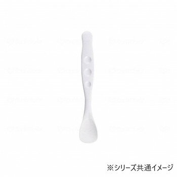 先端がやわらかく、口当たりがやさしいスプーンです。サイズ3×18×厚さ0.8cm個装サイズ：25.6×5.4×1.4cm重量13g個装重量：20g素材・材質素材柄:ポリプロピレン先端部:熱可塑性エラストマー生産国中国fk094igrjs