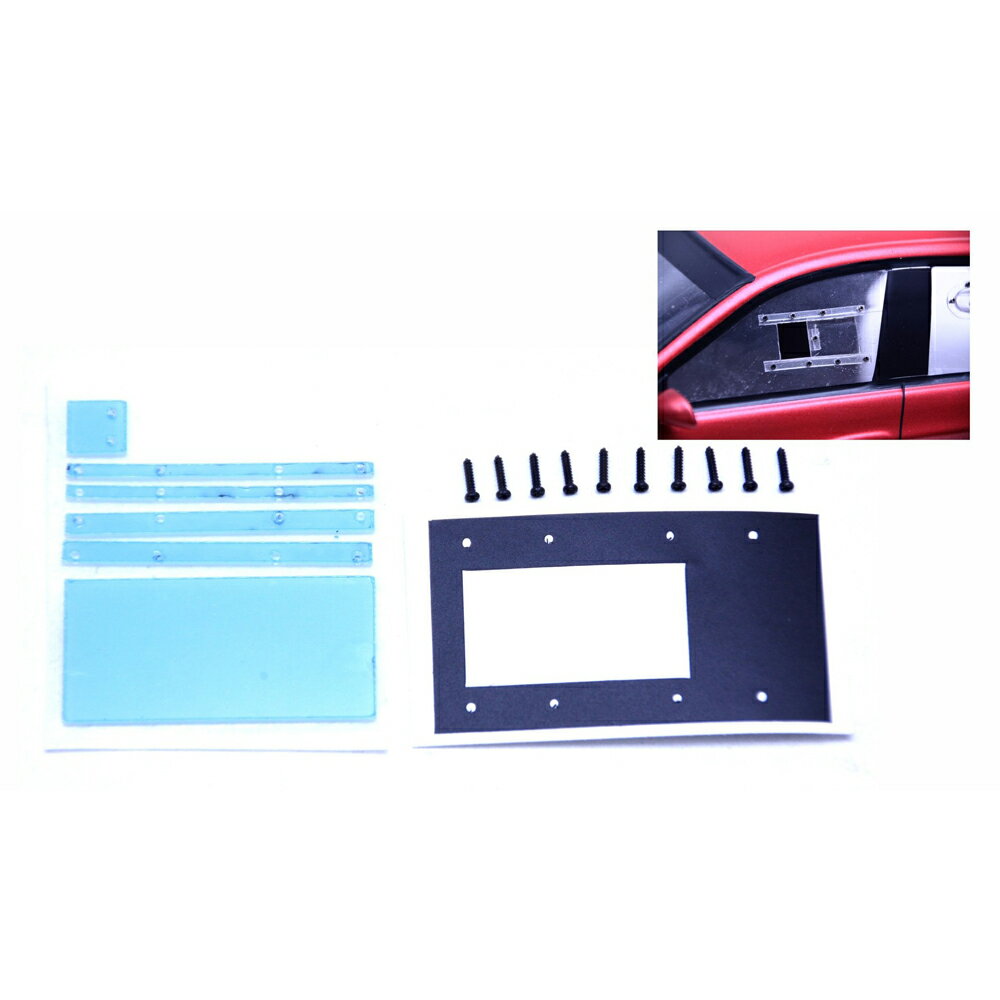 商品詳細商品名 Sliding Window - Complete 説明 1/10スケールモデル ラジコン用パーツ ネジ取り付け用テンプレート付属。 ※実際のカラーはブルーではなくクリアです。 注意 ※こちらは1/10ラジコン用に製作した娯...