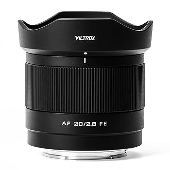 【中古】VILTROX AF 20mm F2.8 FE レンズ ソニー Eマウント 広角レンズ フルサイズ レンズ ソニー α7CR α7CII α7C α7 IV III α7RV α7SIII α9III α6700 α6600 α64...