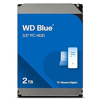 【中古】ウエスタンデジタル 2TB WD Blue PC 内蔵ハードドライブ HDD - 5400RPM SATA 6Gb/秒 64MBキャッシュ 3.5インチ - WD20EARZ【メーカー名】【メーカー型番】【ブランド名】Western...