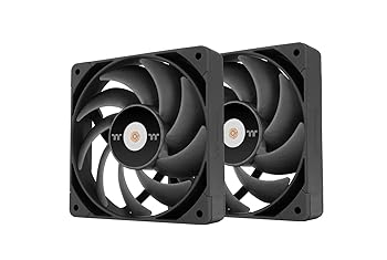 【中古】Thermaltake TOUGHFAN 14 Pro LEDなし・高回転・高風圧 5年保証モデル 2個パック CL-F160-PL14BL-A FN2013【メーカー名】【メーカー型番】【ブランド名】Thermaltake ケース...