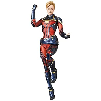 【中古】MAFEX マフェックス No.163 CAPTAIN MARVEL キャプテン マーベル Endgame Ver. 全高約150mm 塗装済み アクションフィギュア【メーカー名】【メーカー型番】【ブランド名】メディコム・トイ(ME...