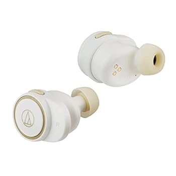 【中古】［非常に良い］オーディオテクニカ ATH-CK1TW WH ワイヤレスイヤホン bluetooth / 完全ワイヤレス 最大約21時間再生 / 通話品質強化 / IPX5/7 / 低遅延モード/片耳使用可 【国内正規品】 ホワイト【...