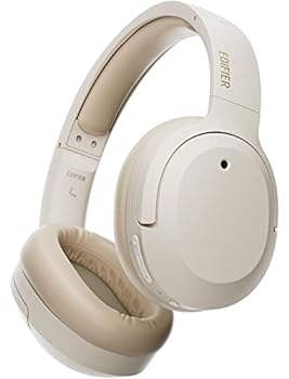 【中古】【VGP金賞】 Edifier W820NB Plus 【LDAC対応】 ワイヤレスヘッドホン ノイズキャンセリング Bluetooth 5.2【有線/無線ハイレゾ対応】【220g軽量快適】外音取り込み/マイク内蔵/49時間/専用ア...