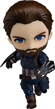【中古】ねんどろいど アベンジャーズ/インフィニティ・ウォー キャプテン・アメリカ インフィニティ・エディション ノンスケール ABS&PVC製 塗装済み可動フィギュア【メーカー名】【メーカー型番】【ブランド名】グッドスマイルカンパニー(G...