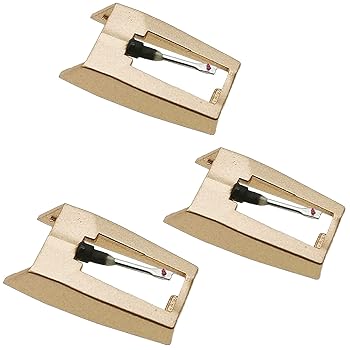 【中古】［非常に良い］レコードプレーヤー針 アップグレードされたゴールデンニードル ダイモンドスタイラス付き ターンテーブル用 ビニールレコードプレーヤー LP、蓄音機用 (3個パック)【メーカー名】【メーカー型番】【ブランド名】Soofo...