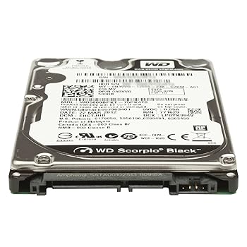 【中古】Western Digital wd5000bpkt Scorpioブラック500 GB 7200 RPM 16 MBキャッシュSATA 3.0 GB/s 2.5内部ノートブックハードドライブ(ベアドライブ)【メーカー名】【メーカー...