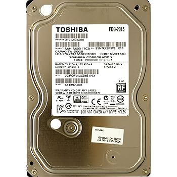 【中古】Toshiba 500GB 7.2K 3.5 SATA 3.5インチ 内蔵ハードドライブ DT01ACA050【メーカー名】【メーカー型番】【ブランド名】東芝(TOSHIBA) 内蔵ハードディスク 【商品説明】Toshiba 500...