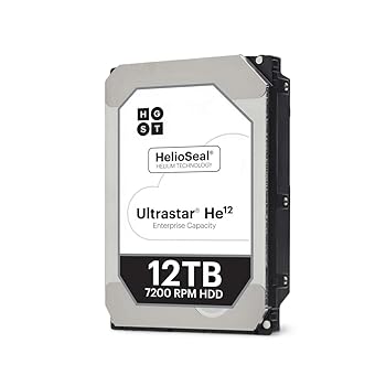 【中古】HGST Ultrastar he12 | huh721212ale601 | 12tb 7.2 K RPM sata-6gb / S 3.5インチ256 MBキャッシュHDD【メーカー名】【メーカー型番】【ブランド名】HGST, ...