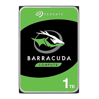 【中古】Seagate 1 TB BarraCuda 3.5インチ内蔵ハードドライブ（7200 RPM、64 MBキャッシュ、SATA 6 Gb/s、最大210 MB/s、モデル：ST1000DMZ10 / DM010）【メーカー名】【メー...