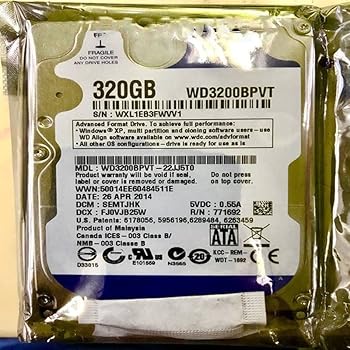 【中古】HDD For 320GB 2.5" SATA 3 Gb/s 8MB 5400RPM For Internal HDD For Laptop HDD For WD3200BPVT【メーカー名】【メーカー型番】【ブランド名】【商品説明...